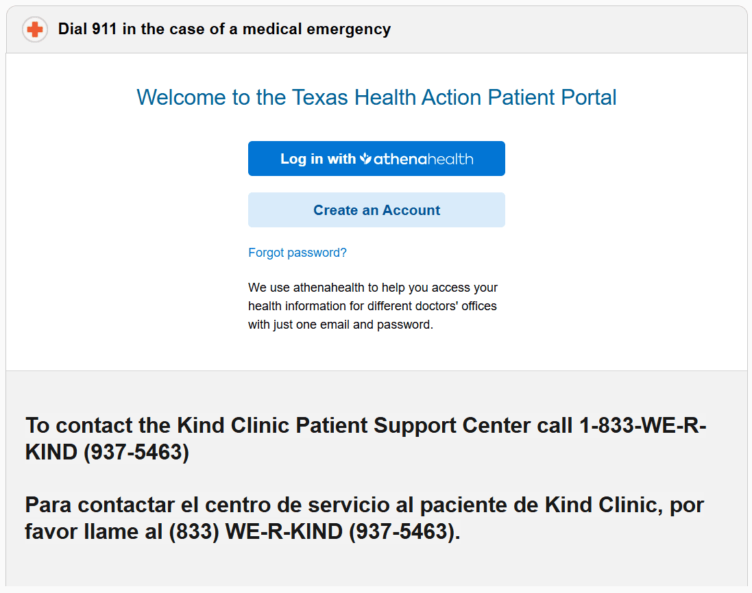 Kind Clinic Patient Portal Update: New Secure Login Link - The Kind Clinic
